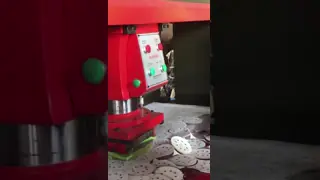 Hook And Loop Abrasive Sanding Disc Machine