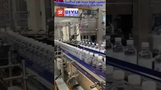 35,000 bottles per hour high-speed hot melt glue labeling machine