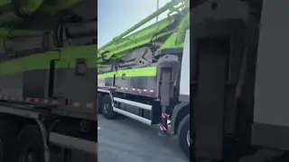 2018 Zoomlion 49M Concrete Pump Truck with Mercedes Benz Chassis Used Pump Truck