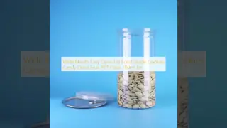 700ml PET Jar Easy Open Lid Food Grade Storage