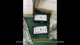 MAC2000 ECG Monitor Battery Replacement