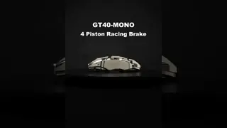 GT60-MONO/GT40-MONO Racing BBK with Liquid Silver