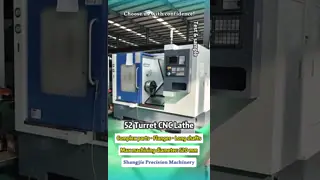 52 Turret CNC Lathe #cncmill #factory #machine #cnc #cncsoftware #factoryproducts #manufacturing