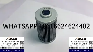 SANY A222100000119 B229900000063 PILOT FILTER REPLACE FOR SY55 SY75 SY205 S215 S365 EXCAVATOR