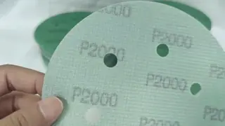 Green Film Base Sanding Disc for Car Industry Sanding Disc Velcro Disc