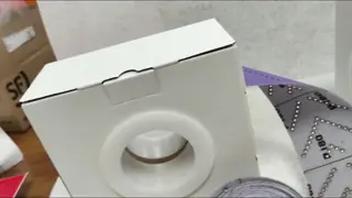 Abrasive Disc Purple Flocking Rectangular Sanding Sheet Roll 70mm Diameter