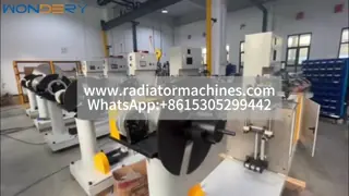 Automatic Aluminum & Copper Fin Forming Machine | High-Speed Fin Making Line
