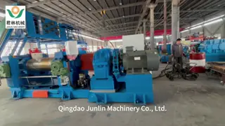 Rubber Mixing Mill Machine 450mm Powerful Motor