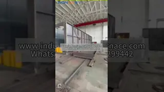 Heavy-Duty Trolley Type Annealing & Tempering Furnace | Precision Heat Treatment for Large Metal Wor