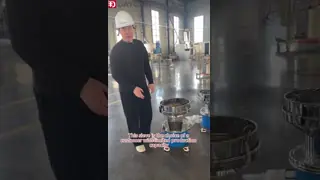 Vibration Filter 450 Powder Liquid Screening