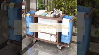 Hotel Linen Cart Heavy Duty Cleaning Trolley