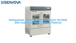 Refrigerated Orbital Shaking Incubator DS-5055 with 50mm Orbit and Dual Doors