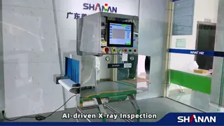 X-Ray Food Inspection Detects Metal Glass
