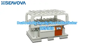 50mm 250RPM 2-Deck Big Capacity Floor Orbital Shaker DFS-903