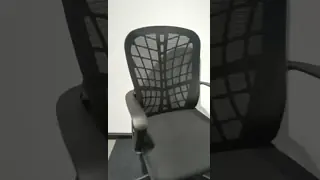 Office Swivel Chair Black Ergonomic Comfort