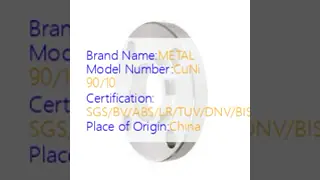 90/10 CuNi Flange PN10 Weld Neck Flat Face