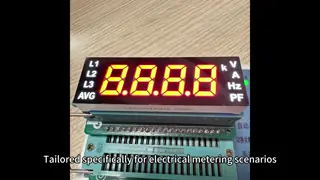 Customized Ultra White/Red 4-Digit 7-Segment LED Display