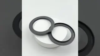 Bracket Adapter Ring CNC Precision Machined Aluminum Alloy with Black Anodized Finish