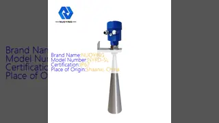 Radar Level Meter Accurate Liquid Solid Measurement