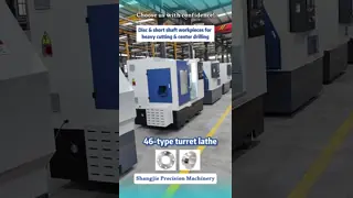 46-type turret lathe #cncmill #coldmilling #cnc #machine #factory #manufacturing #welding