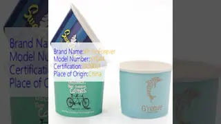 Custom Ice Cream Cups & Bowls Branding