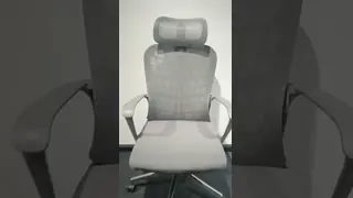 Grey Office Swivel Chair Comfort & Support