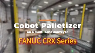 fanuc CRX series 6 axis collaborative robots