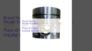 Hino Piston Pin W04D Engine Parts OEM 13216E0020