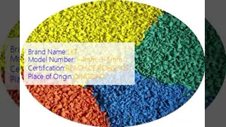 EPDM Rubber Pellets Playground Safety & Color