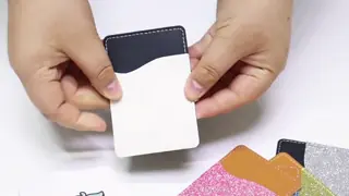Custom Sparkle Phone Card Holder