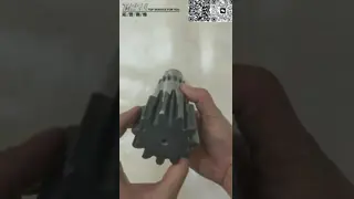 PC20 Excavator Swing Pinion For Swing Drive Excavator Spare Parts