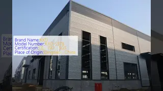 Durable Steel Workshop Building Long Span Solution