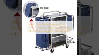 Hotel Luggage Cart Silent Wheels