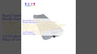 Canon WT202 Waste Toner Box Fix