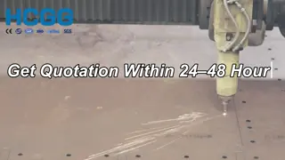 Steel structure airplane hanger
