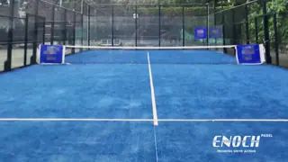 Panoramic Factory Oem Customized Padel Tennis Courts Multi Color SBR Latex Backing