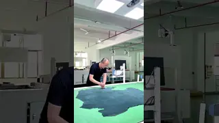 Genuine Leather Cutting Machine | Smart CNC Cutting with Auto Nesting & Defect Detection