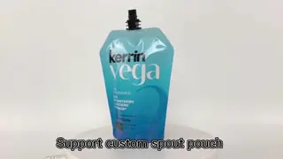 Custom Logo Liquid Pouches Stand Up Drink Bags