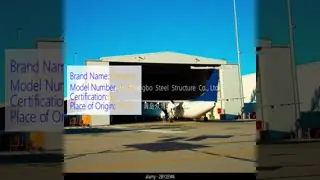 Steel Aircraft Hangar Storage Warehouse Solutions