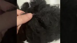 2.5D*64mm native recycled 2D hollow fiber