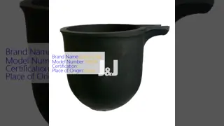 Gold Melting Crucible High Heat Resistance