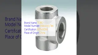 3000 Psi Reducing Tee Industrial Strength