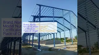 Prefab Steel Workshop With Bridge Crane
