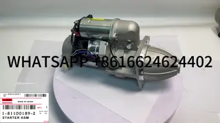 KBZE 1-81100189-2 1-81100189-0 HITACHI EX200-1 4.5KW 11T 24V STARTER MOTOR FOR ISUZU 6BD1 ENGINE