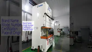 60 Ton Power Press High Accuracy Metal Shaping