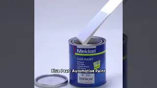 Crystal Blue Pearl Car Paint High Gloss Weather Resistant