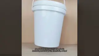 19L Plastic Bucket Storage Solution