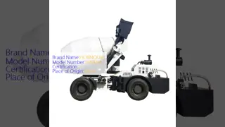 4m3 Concrete Mixer Truck H4000A
