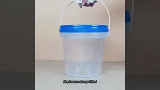 4.8L Plastic Bucket Secure Storage Solution