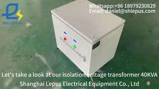 40KVA 240v to 400v isolation voltage transformer